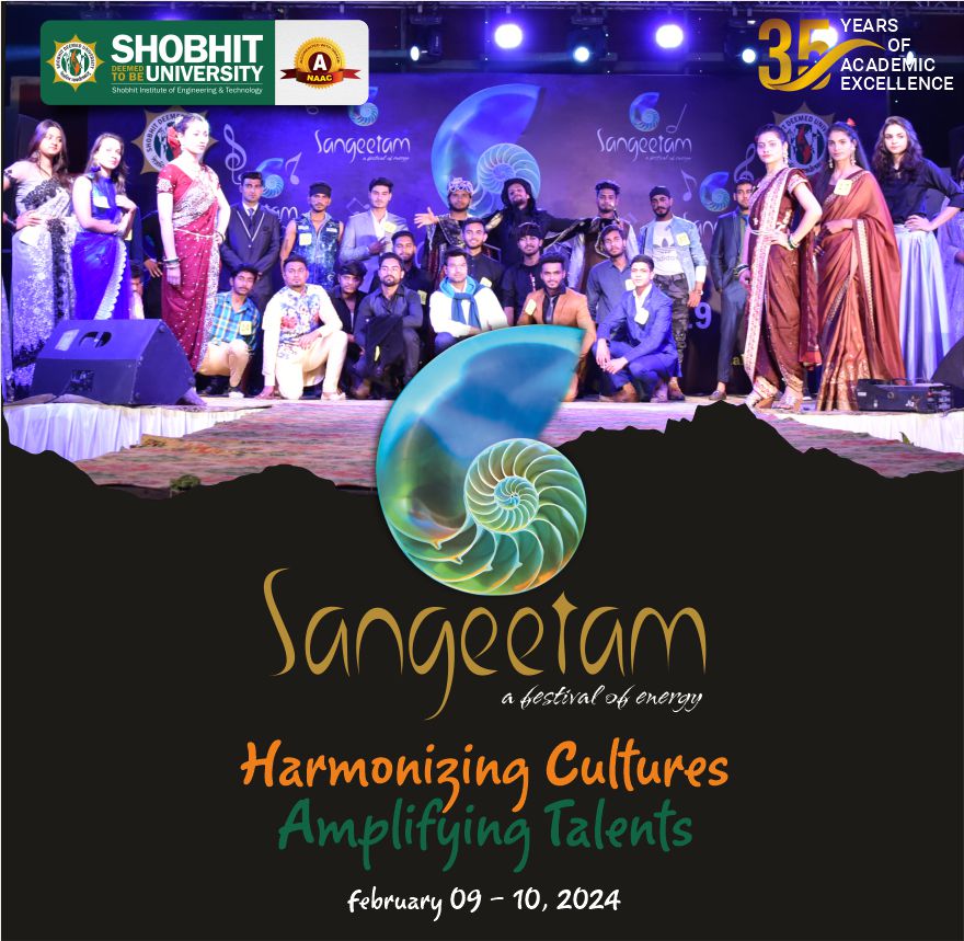 Sangeetam-2K24: Annual University Cultural Fest | Shobhit University